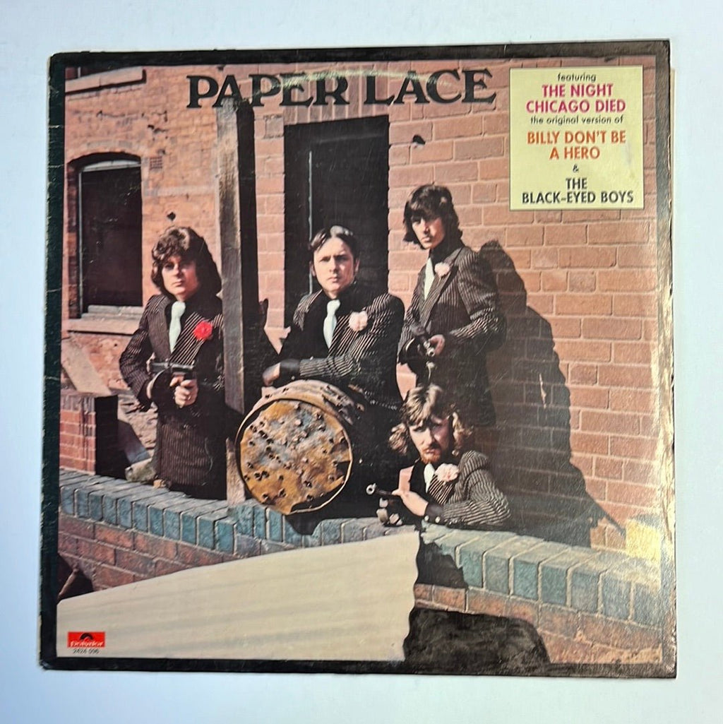 Paper Lace ‎– Paper Lace LP (VG+) – schallplattenparadis