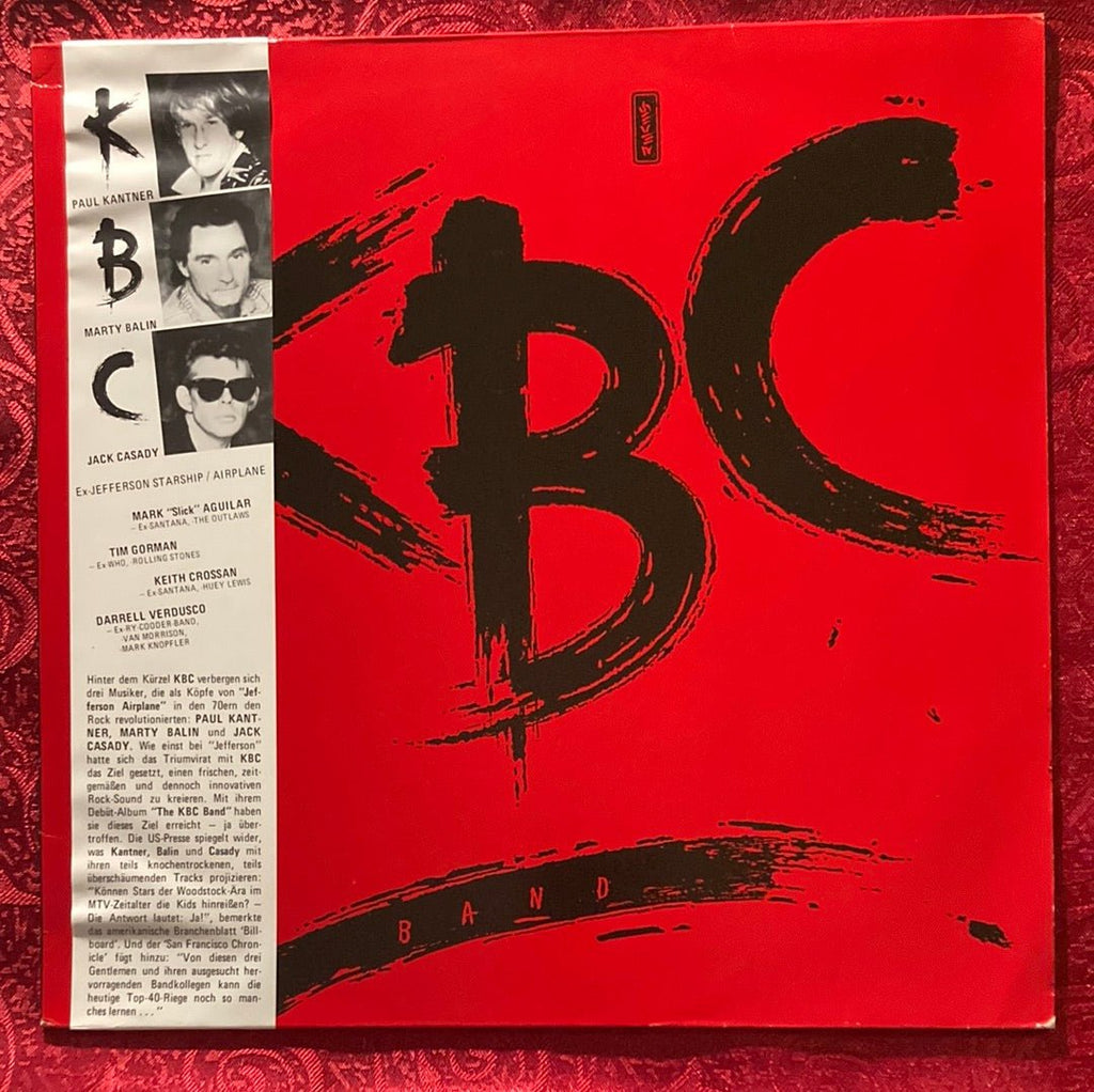 KBC Band – KBC Band LP mit OIS (VG) – schallplattenparadis